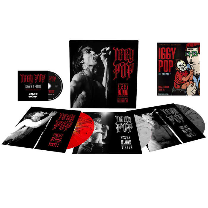 Buy Iggy Pop Kiss My Blood (Live In Paris 1991) (Red/Black/White ...
